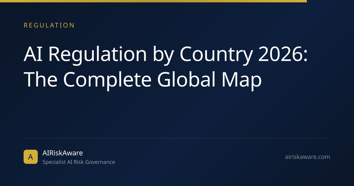 AI Regulation by Country: 2026 Global Map | AIRiskAware